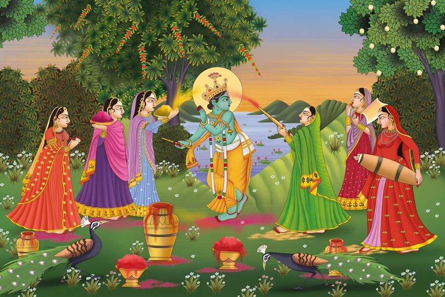 Holi Celebrations: A Prayer To Shri Krishna – Vedic Akshat